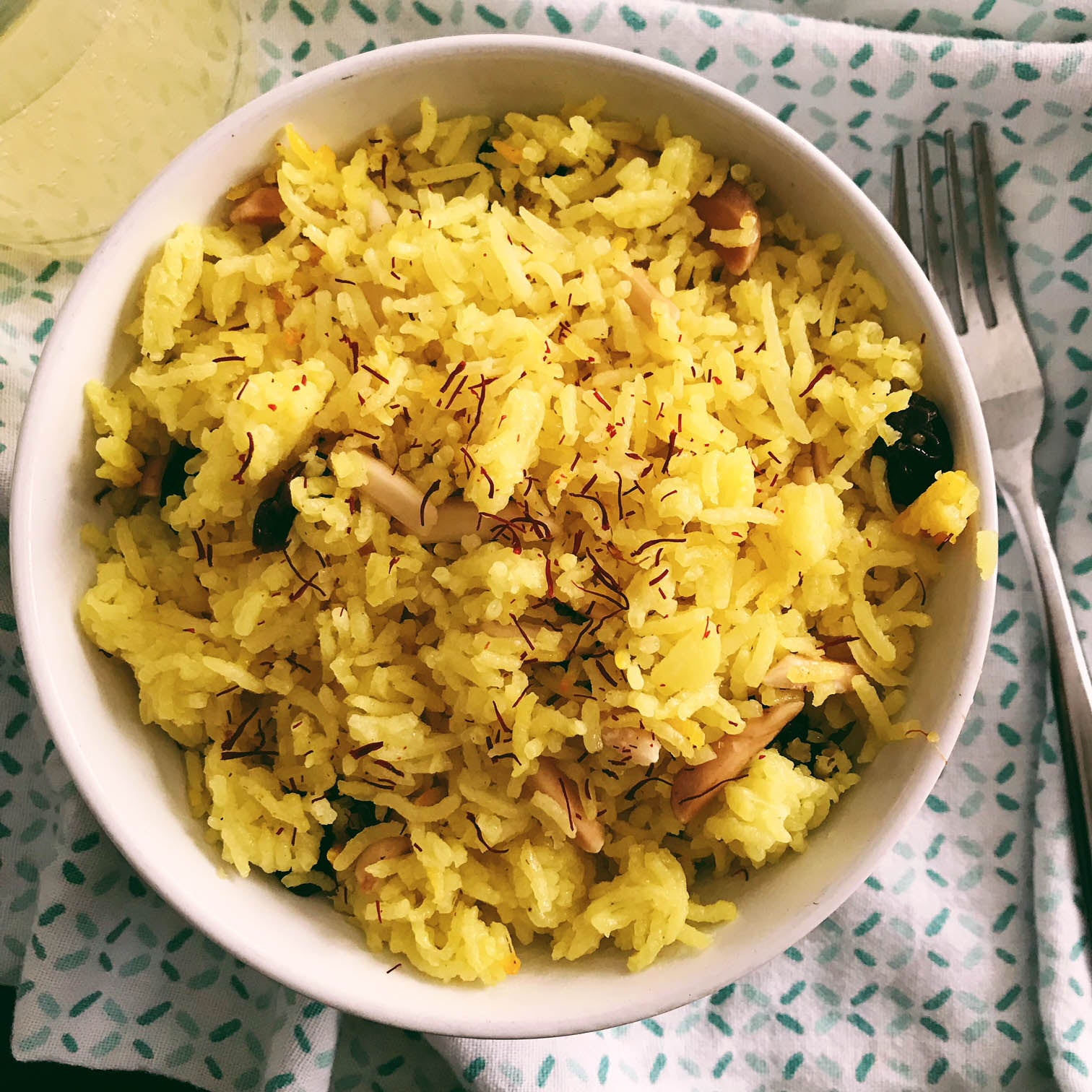 Recipe: Saffron Rice – Tahmina Tea